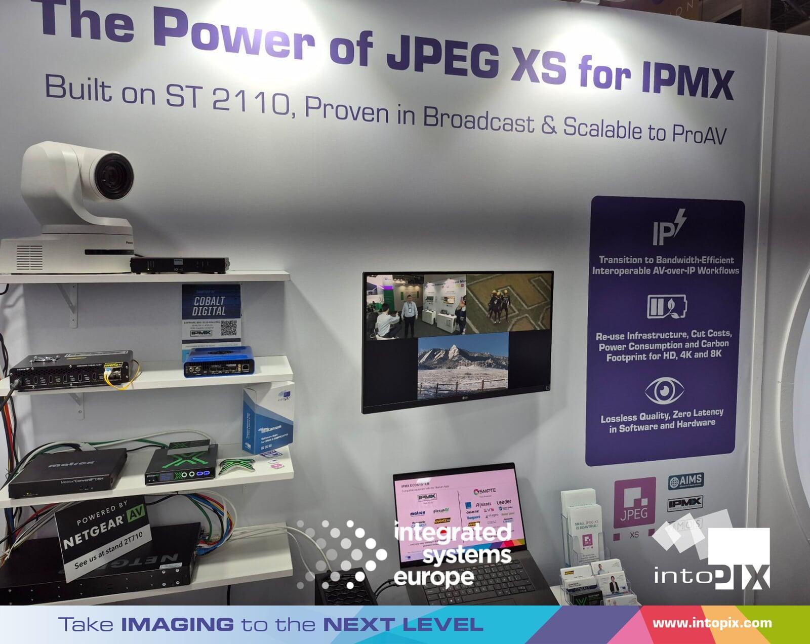 ISE 2025 Recap: IntoPIX Showcases Next-Gen AV-Over-IP & JPEG XS ...